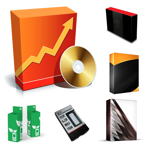 Custom Software Boxes Packaging