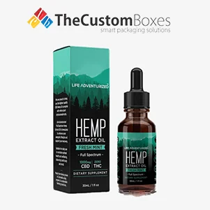 Custom Printed Hemp Boxes Packaging at Wholesale rate