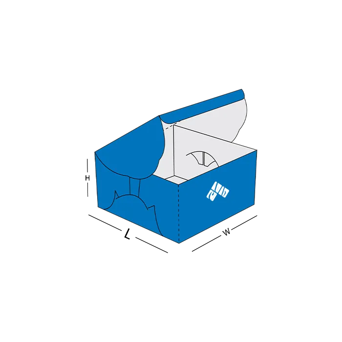 Customized Side Lock Six Corner Packaging Boxes