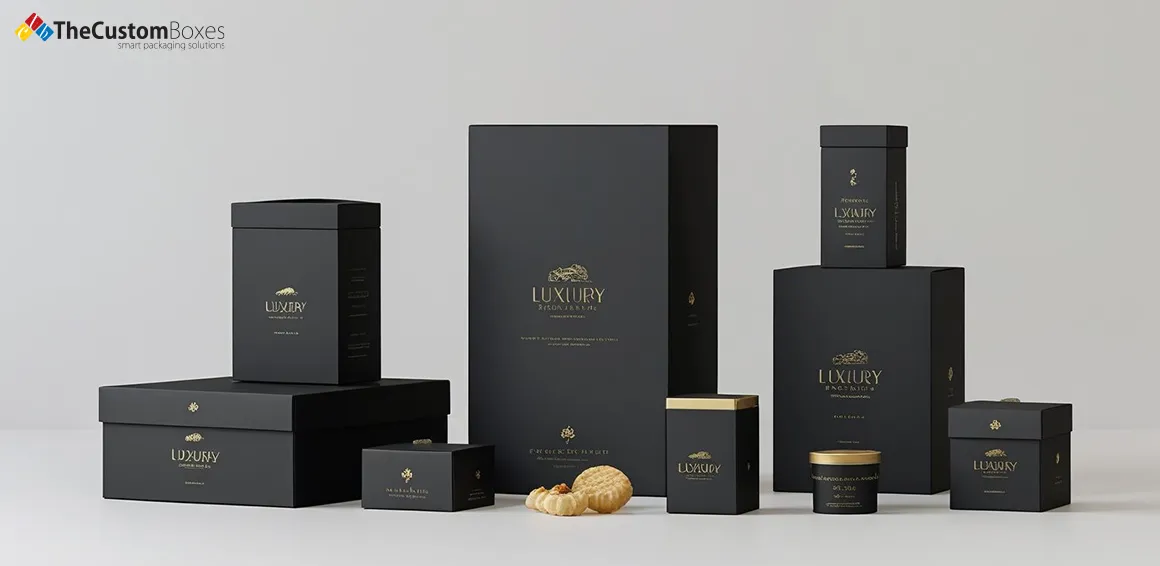 Luxury Rigid Food Packaging for Brands | The Custom Boxes