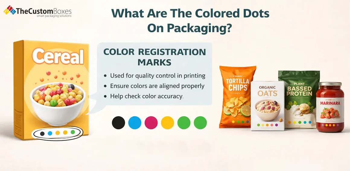 What Are The Colored Dots On Packaging? | TheCustomBoxe