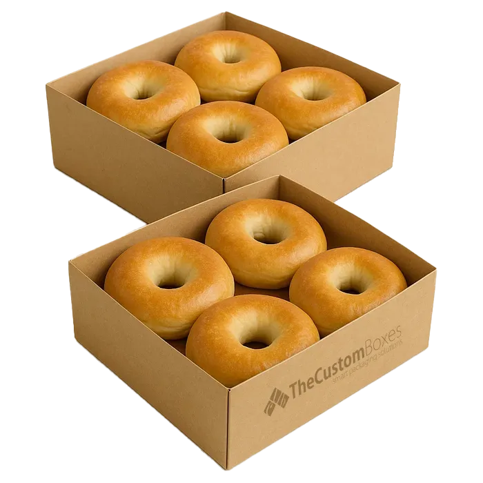 Custom Bagel Boxes |Wholesale Bagel Packaging Boxes | The Custom Boxes