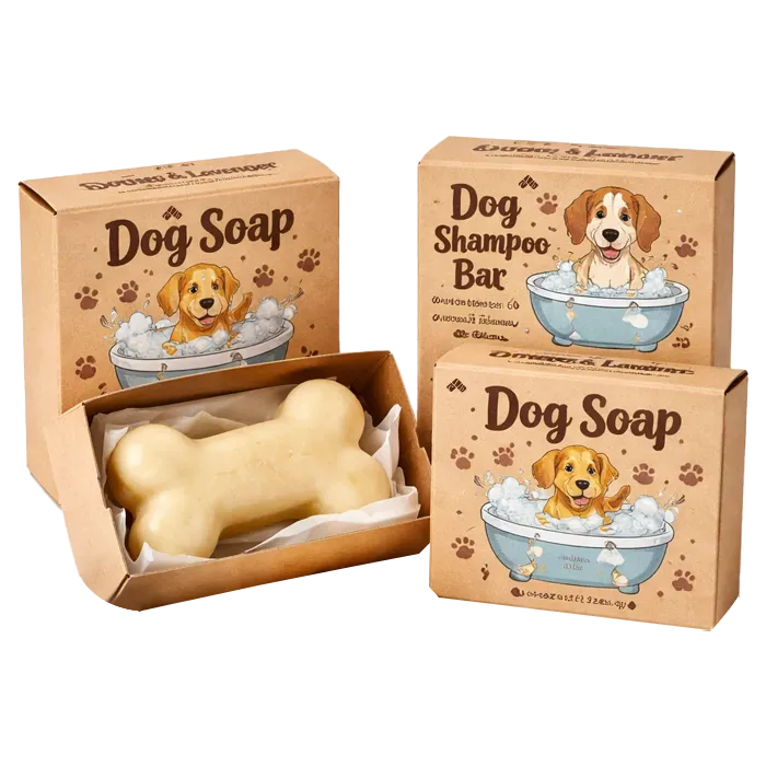 Custom Dog Soap Boxes | Buy Custom Printed Dog Soap Packaging Boxes