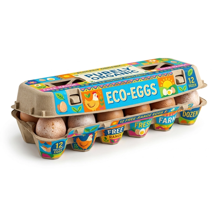 Custom Egg Cartons Boxes Wholesale | TheCustomBoxes