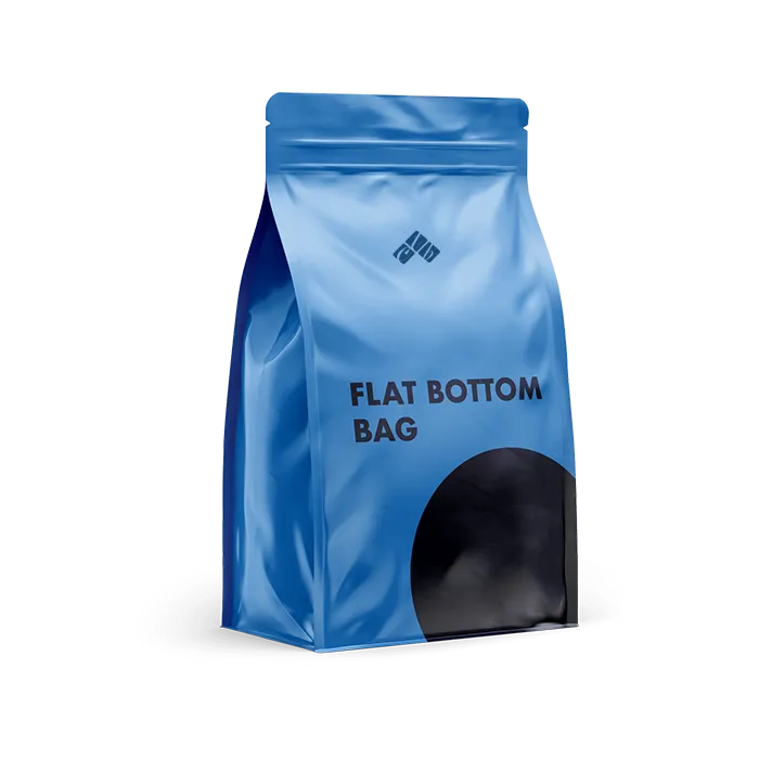 Custom Printed Flat Bottom Bags - The Custom Boxes