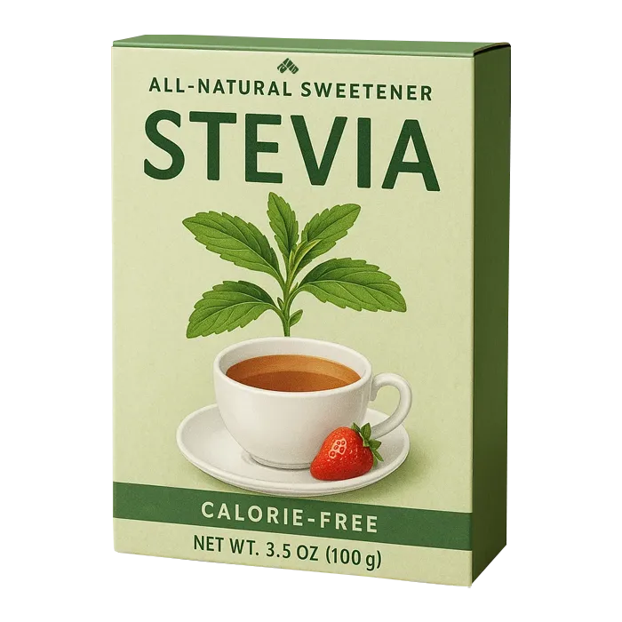 Wholesale Stevia Boxes | Custom Stevia Packaging | The Custom Boxes