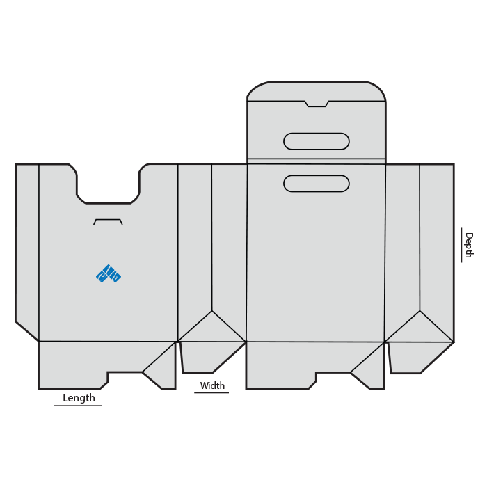 Easy to Assemble Bag Shaped Box Auto Bottom at Wholesale