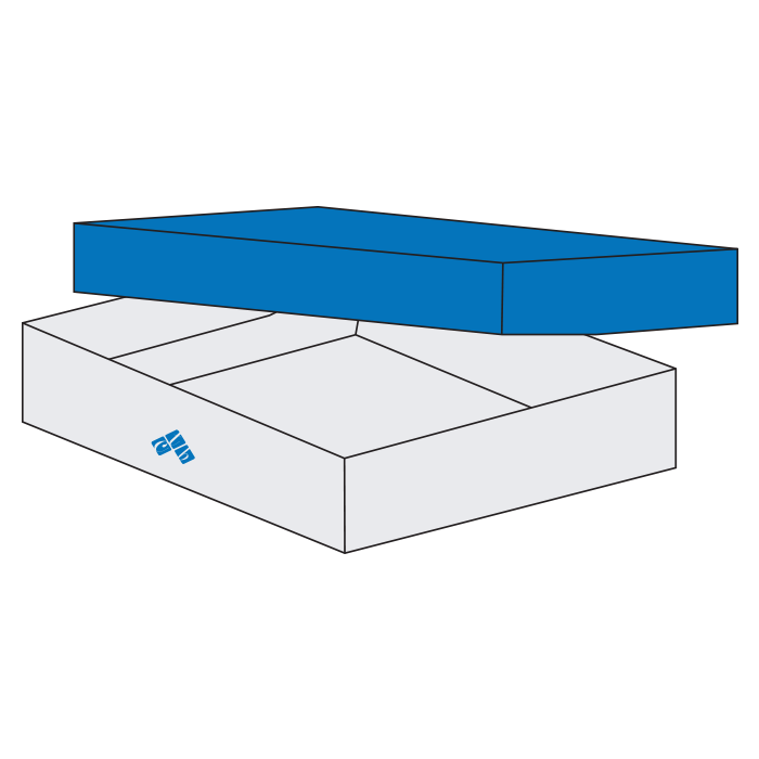 Custom Two Piece Box Packaging at Wholesale Rate